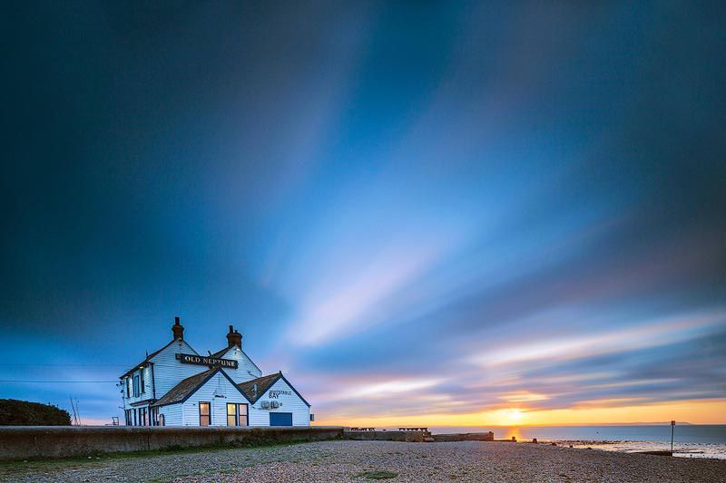 The Old Neptune at Sunset, Whitstable