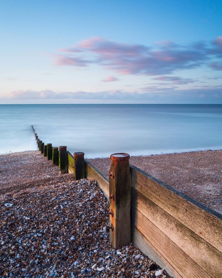 Calm at Sea from East Beach, Whitstable