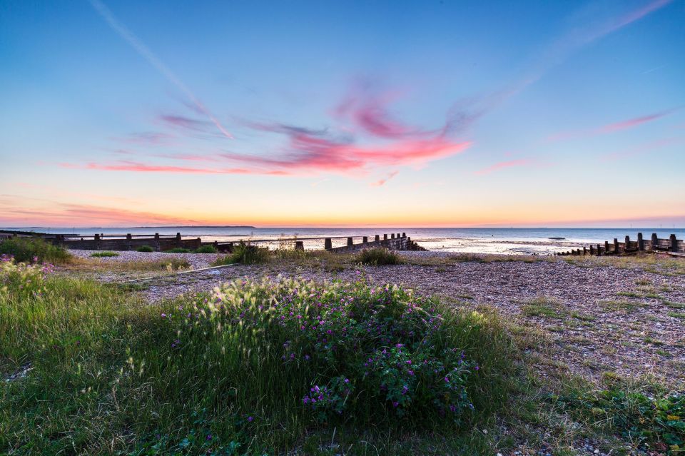 After Glow on East Beach, Whitstable