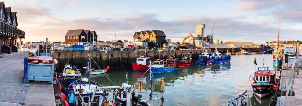 Whitstable Harbour at Sunset