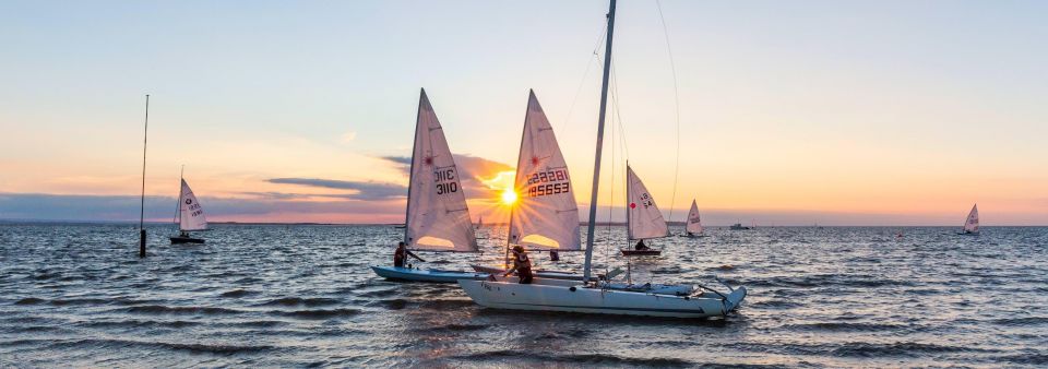 Whitstable Yacht Club at Sunset