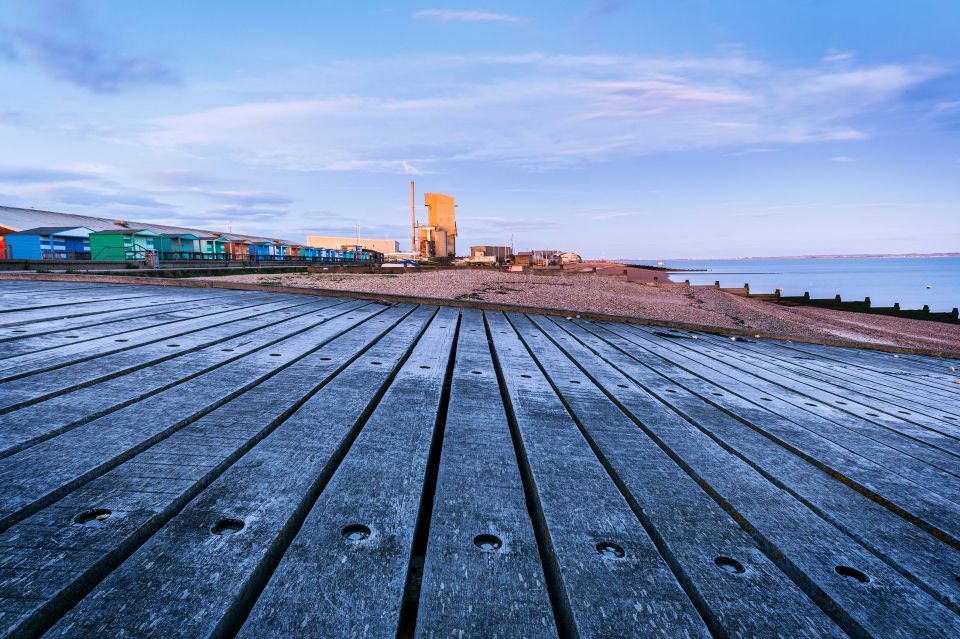 Whitstable Harbour from The Paddock