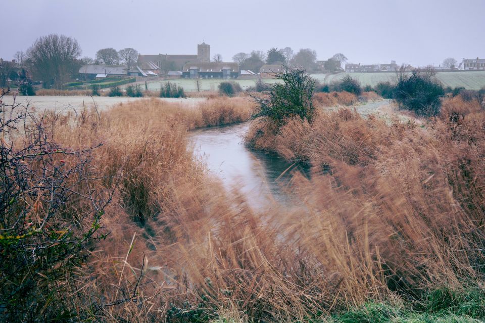 Cliffe Marshes in Winter, Kent