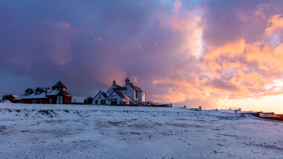 Winter Snow at The Old Neptune, Whitstable